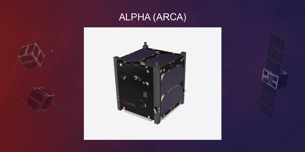 ALPHA (ARCA) Spacecraft - Nanosats Database