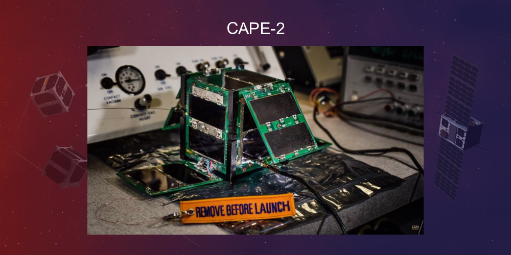 CAPE-2 Spacecraft - Nanosats Database