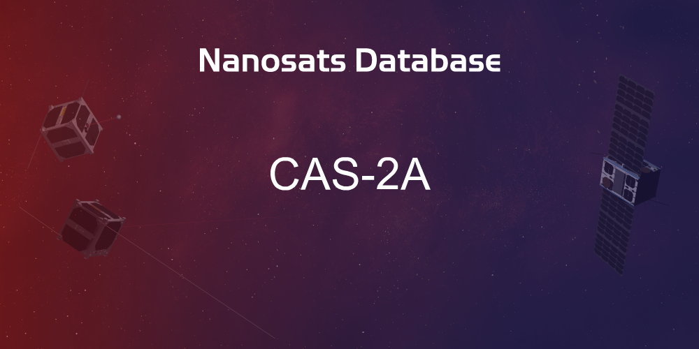 CAS-2A Spacecraft - Nanosats Database