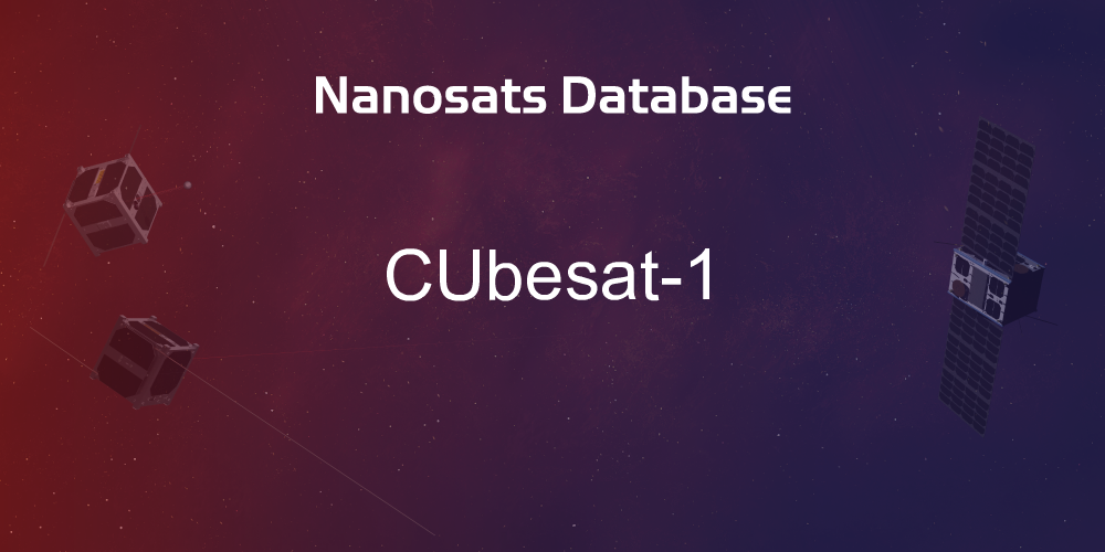 CUbesat-1 Spacecraft - Nanosats Database