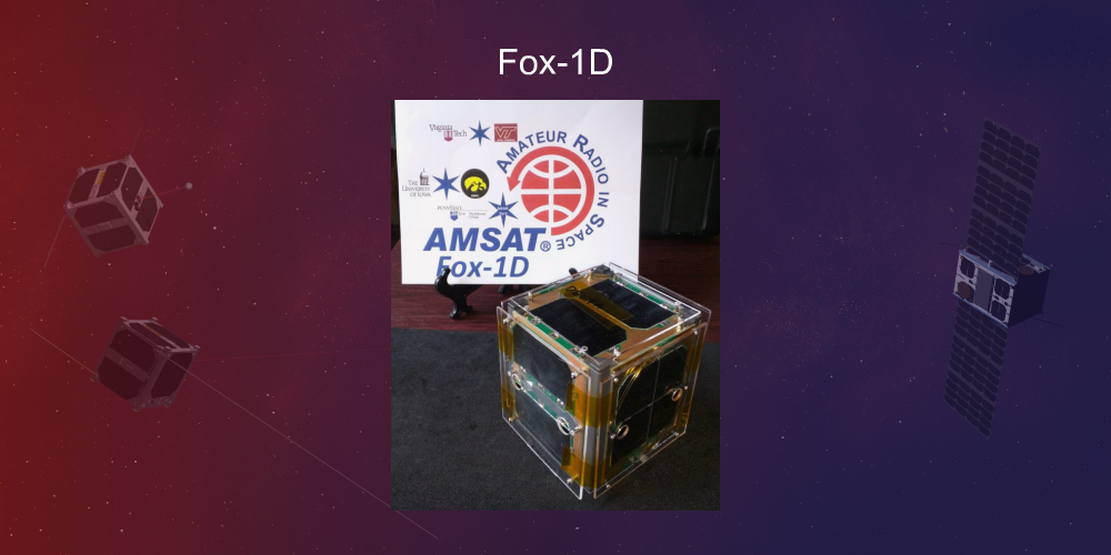 Fox-1D Spacecraft - Nanosats Database