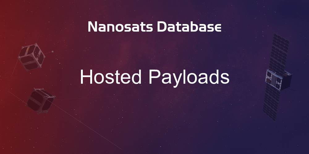 Hosted Payloads - Keyword @ Nanosats Database