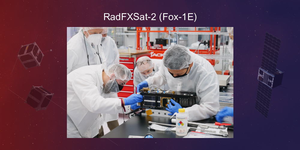RadFXSat-2 (Fox-1E) Spacecraft - Nanosats Database