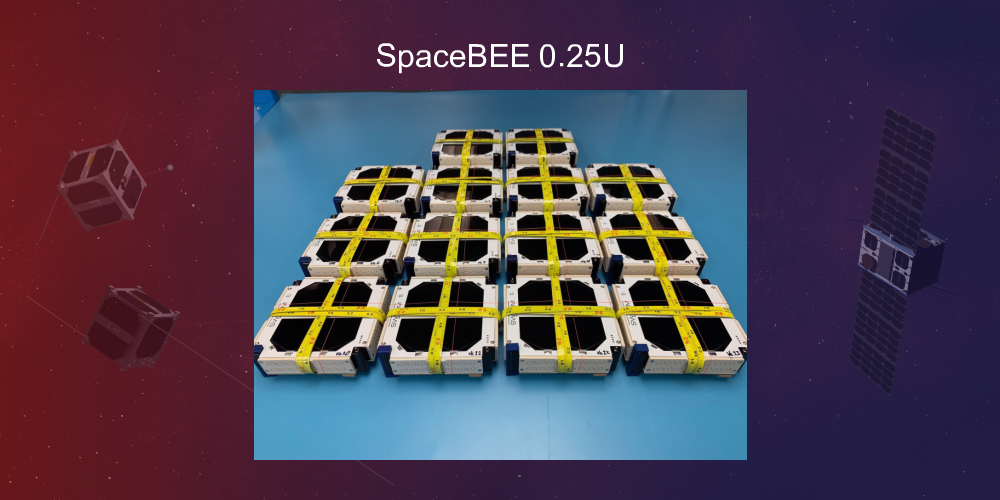 SpaceBEE 0.25U Spacecraft - Nanosats Database