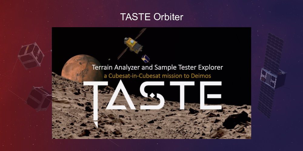 TASTE Orbiter Spacecraft - Nanosats Database