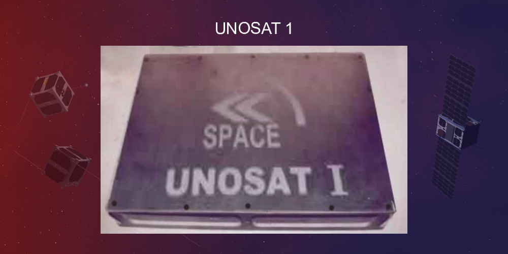 UNOSAT 1 Spacecraft - Nanosats Database